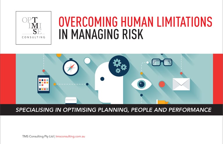 Overcoming Human Limitations in Managing Risk [White Paper] - TMS ...